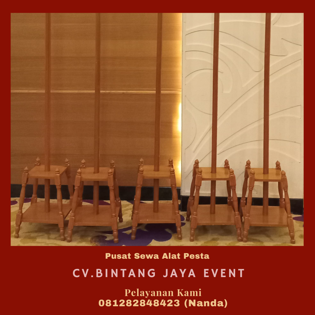 Sewa Tiang Pataka atau Bendera VIP Kayu Jakarta